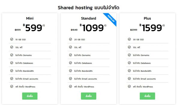 Top 5 อันดับ Hosting ไทย ที่ไหนดี ทำอันดับได้ดี ปลอดภัยสูง